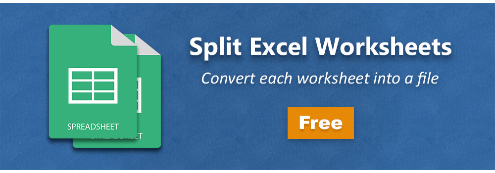 Split Excel Files Online Free Workbook Split Tool